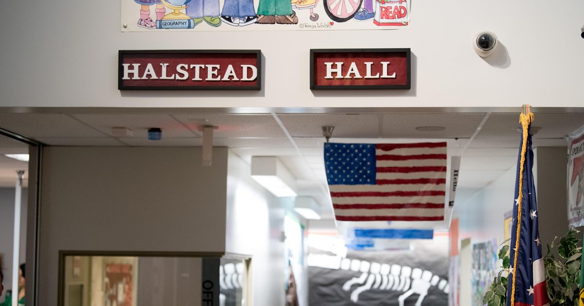 Garfield Elementary dedicates Halstead Hall: Retiring teacher gets ...