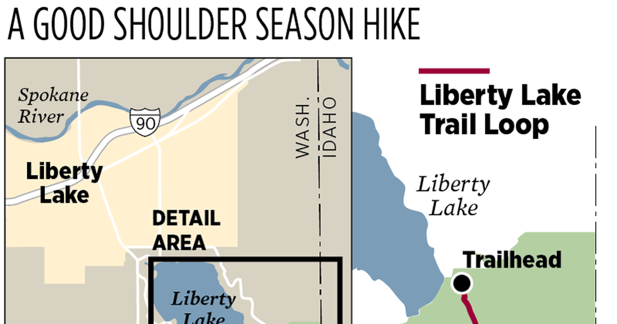 October trip of the month: Liberty Lake Loop a gorgeous shoulder-season ...