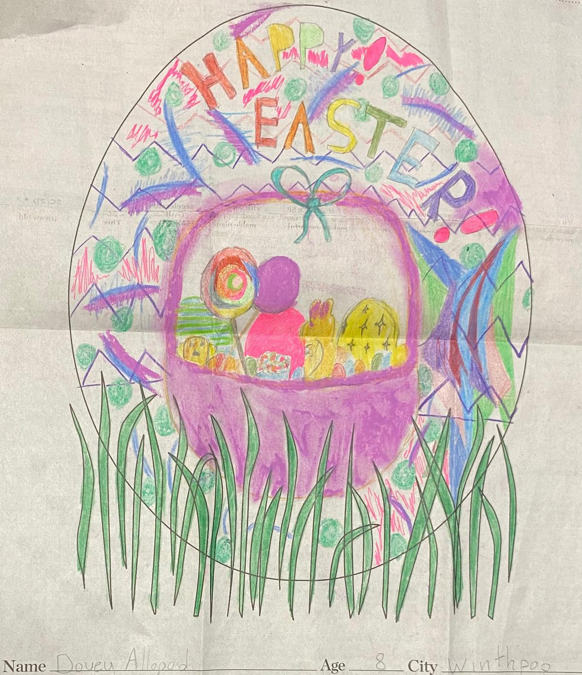 Easter Coloring Contest 2020 Courierjournalnet Our Annual Kids Easter