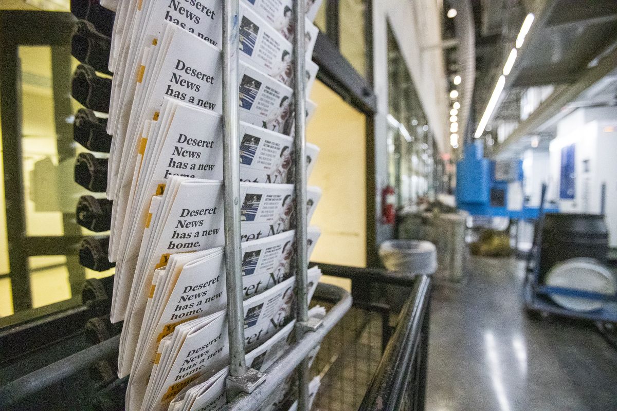 Utah's two major newspapers print their final daily editions - Dec. 31 ...