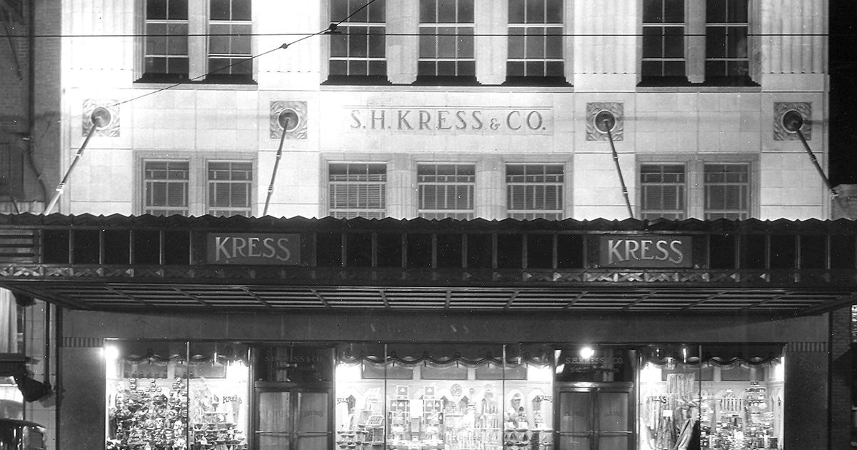 Then and Now: Kress Building