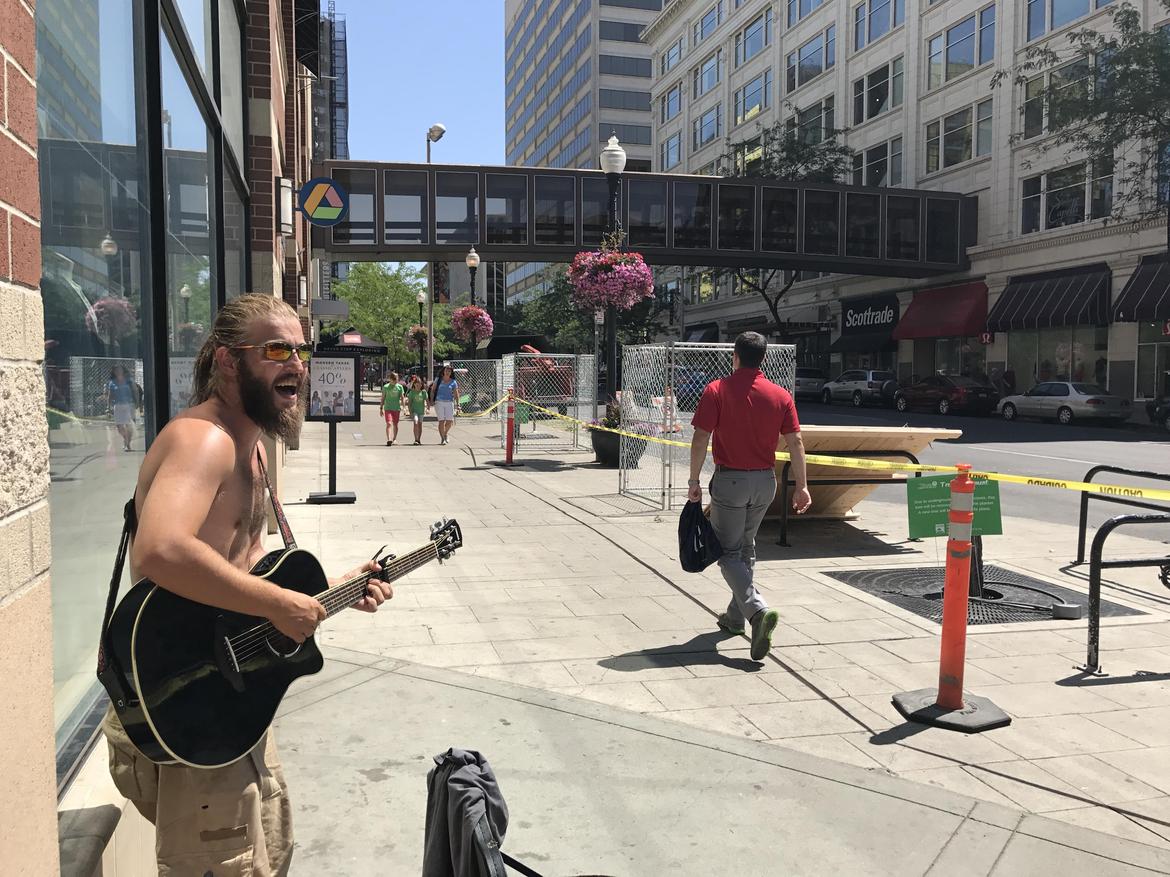 River Park Square replacing trees along Main Avenue in downtown Spokane ...