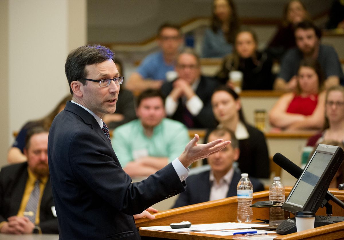 Bob Ferguson at Gonzaga - March 24, 2017 | The Spokesman-Review