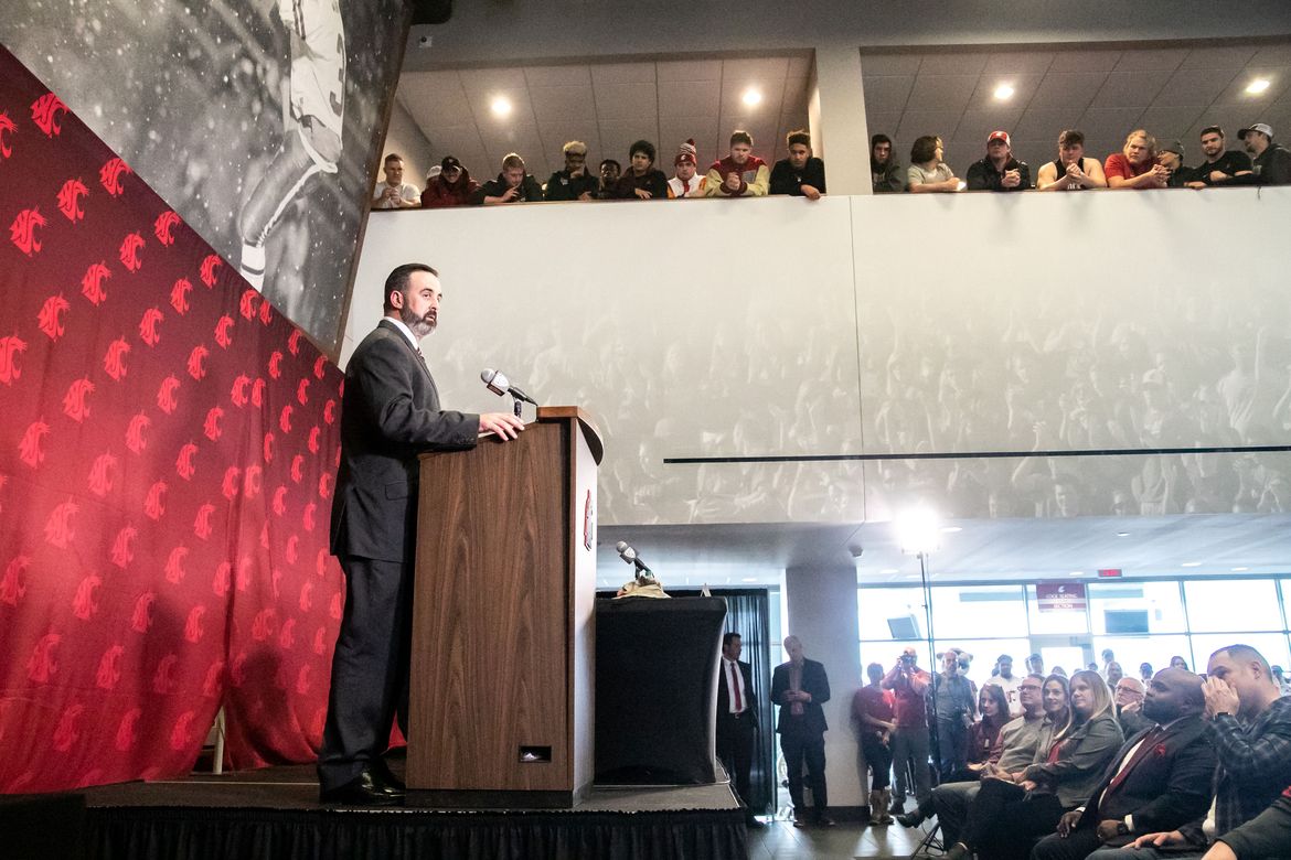 Transcript: Washington State's Nick Rolovich talks 9 a.m. kickoffs, QBs ...