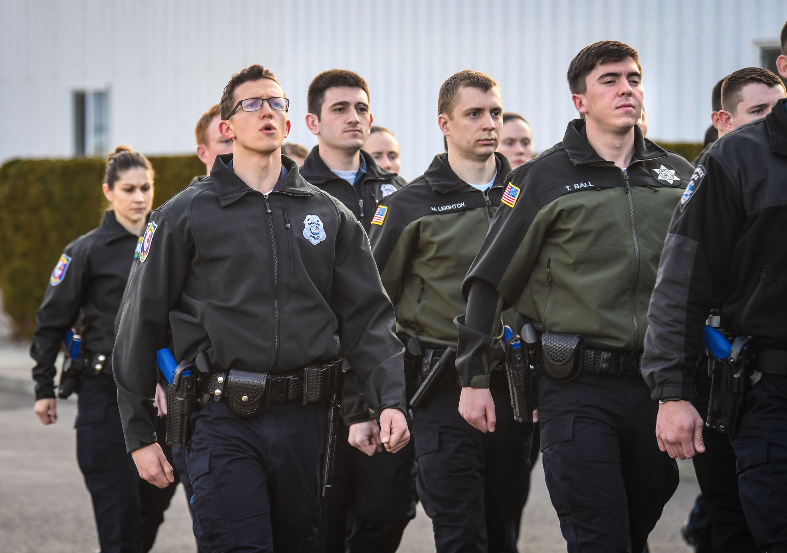 Three newly graduated police officers enter a whole new world