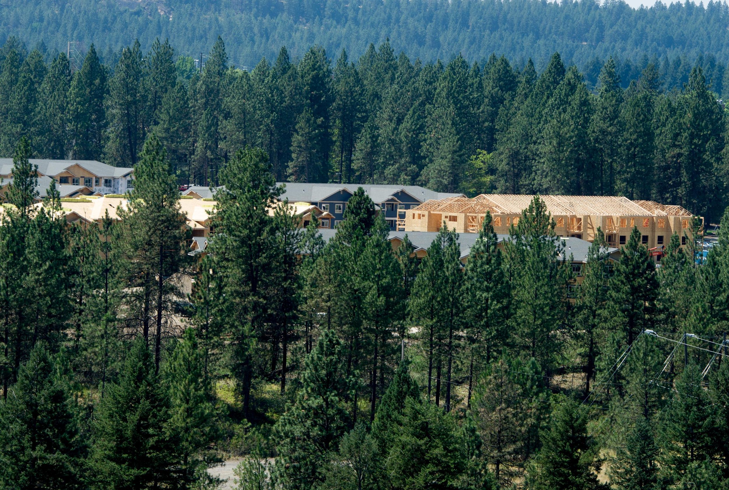 Hundreds of units for Spokane’s homeless, in the forest