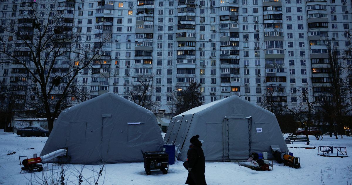 Russian air attack knocks out power for over a million Ukrainians