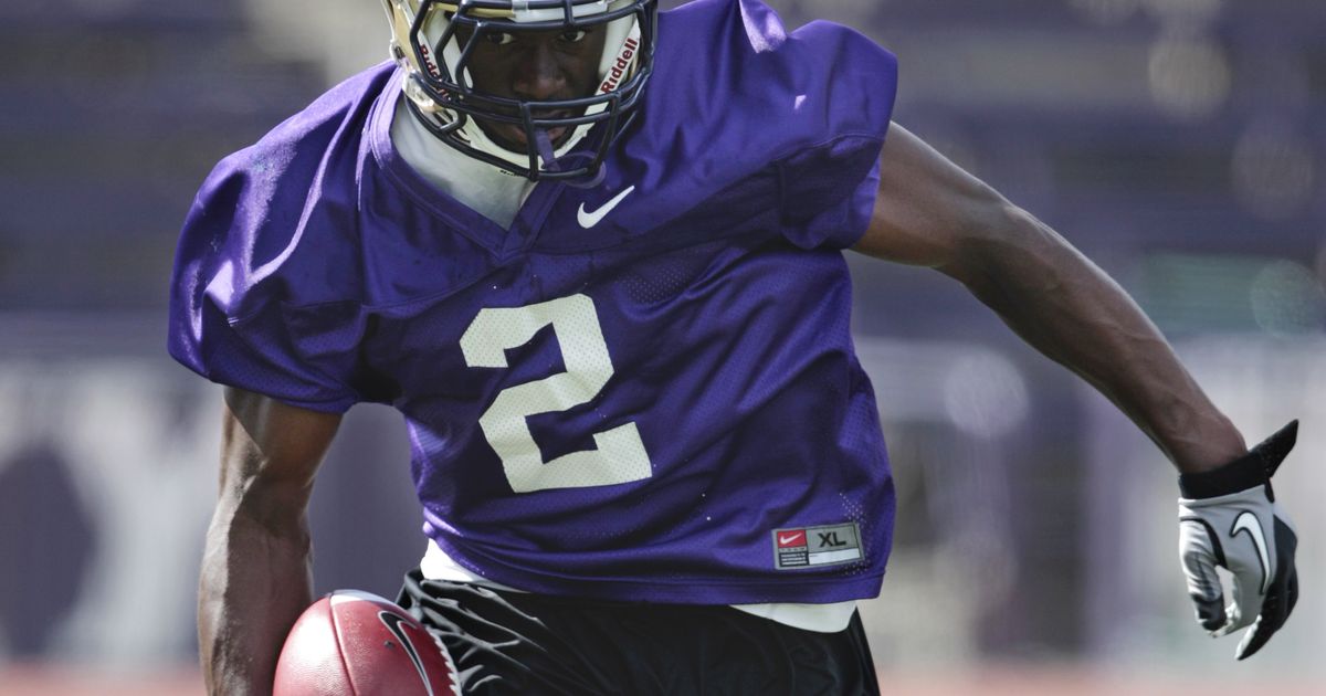 Freshman Husky Kasen Williams shows off athleticism