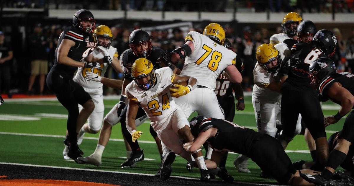 Roshaun Johnson scores three touchdowns in No. 21 Idaho's romp over ...