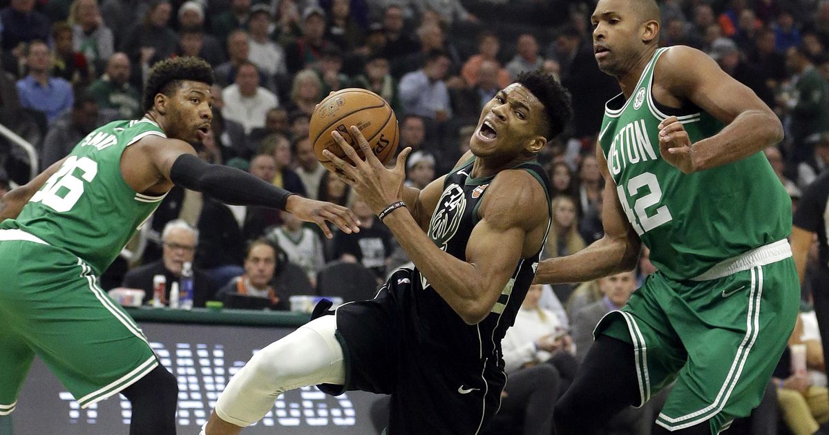 NBA roundup: Giannis Antetokounmpo, league-leading Bucks edge Celtics