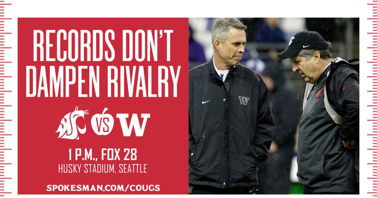 Records don’t dampen rivalry: No huge stakes in 112th Apple Cup, but ...