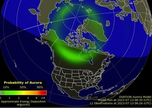 Northern Lights forecast revised; Washington likely too far south for ...