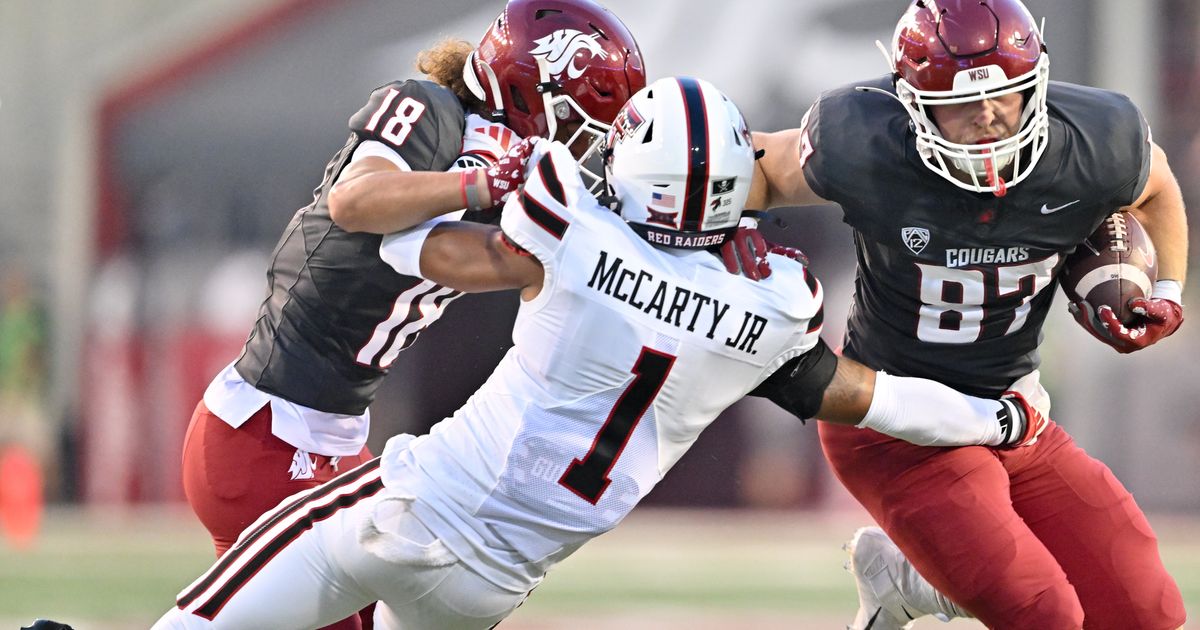 WSU punter Nick Haberer to redshirt with injury, while TE Andre Dollar ...