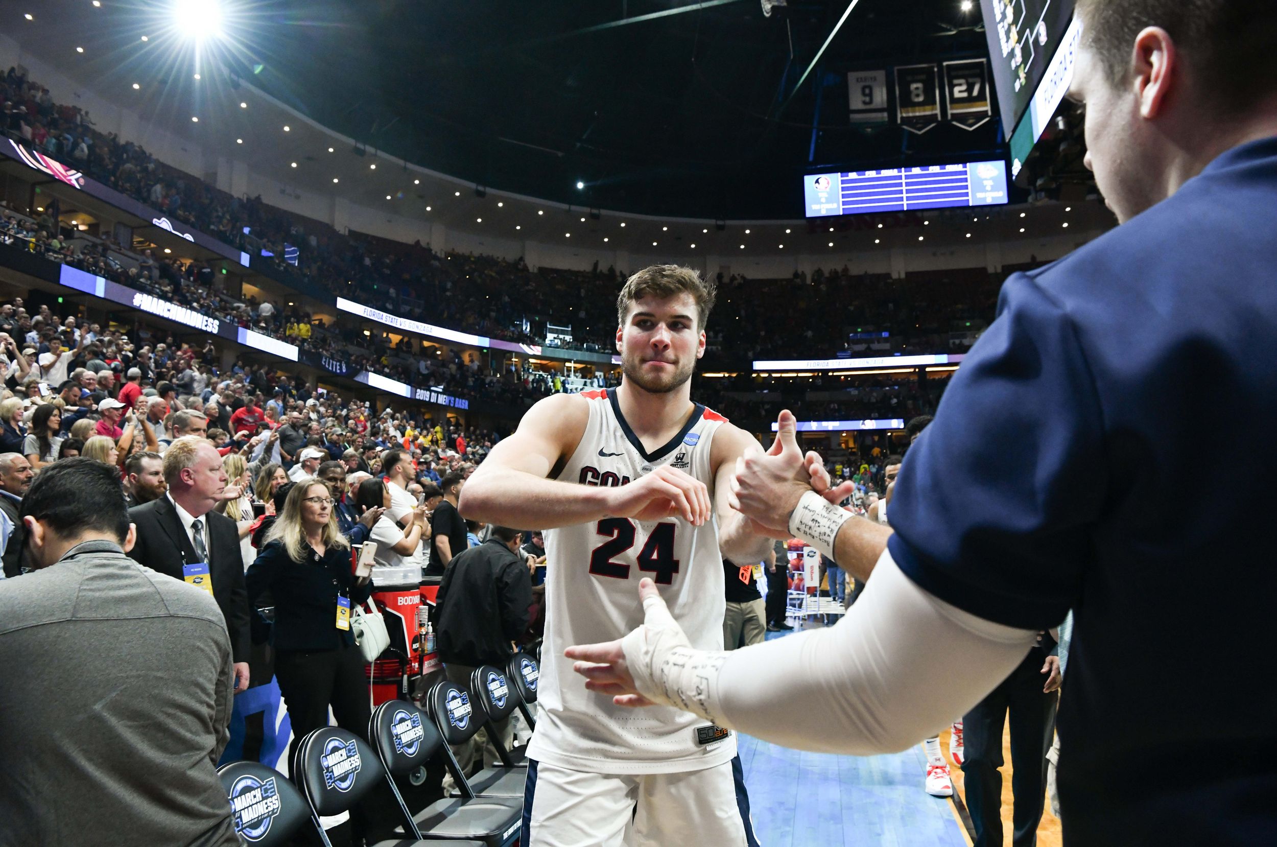 Four Gonzaga basketball players earn NABC academic honors