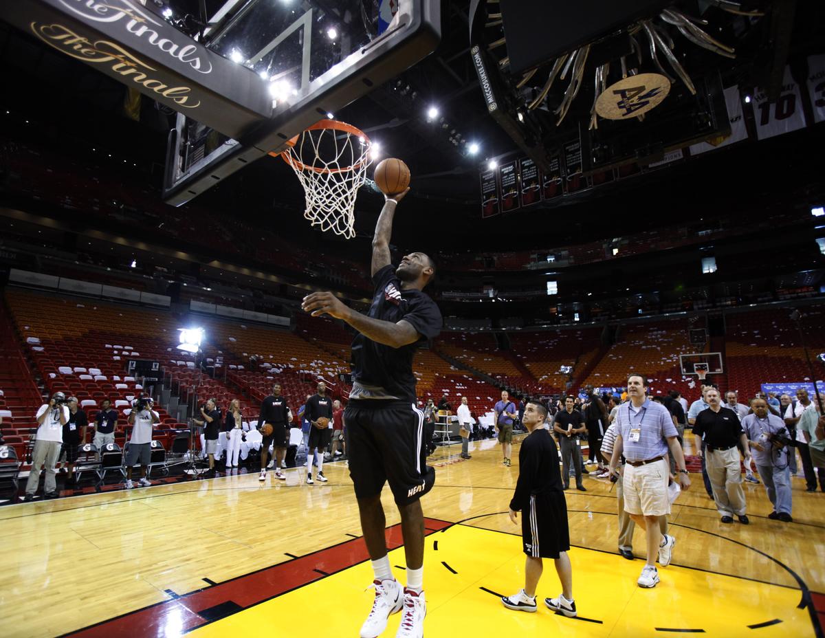 NBA finals practice - June 1, 2011 | The Spokesman-Review