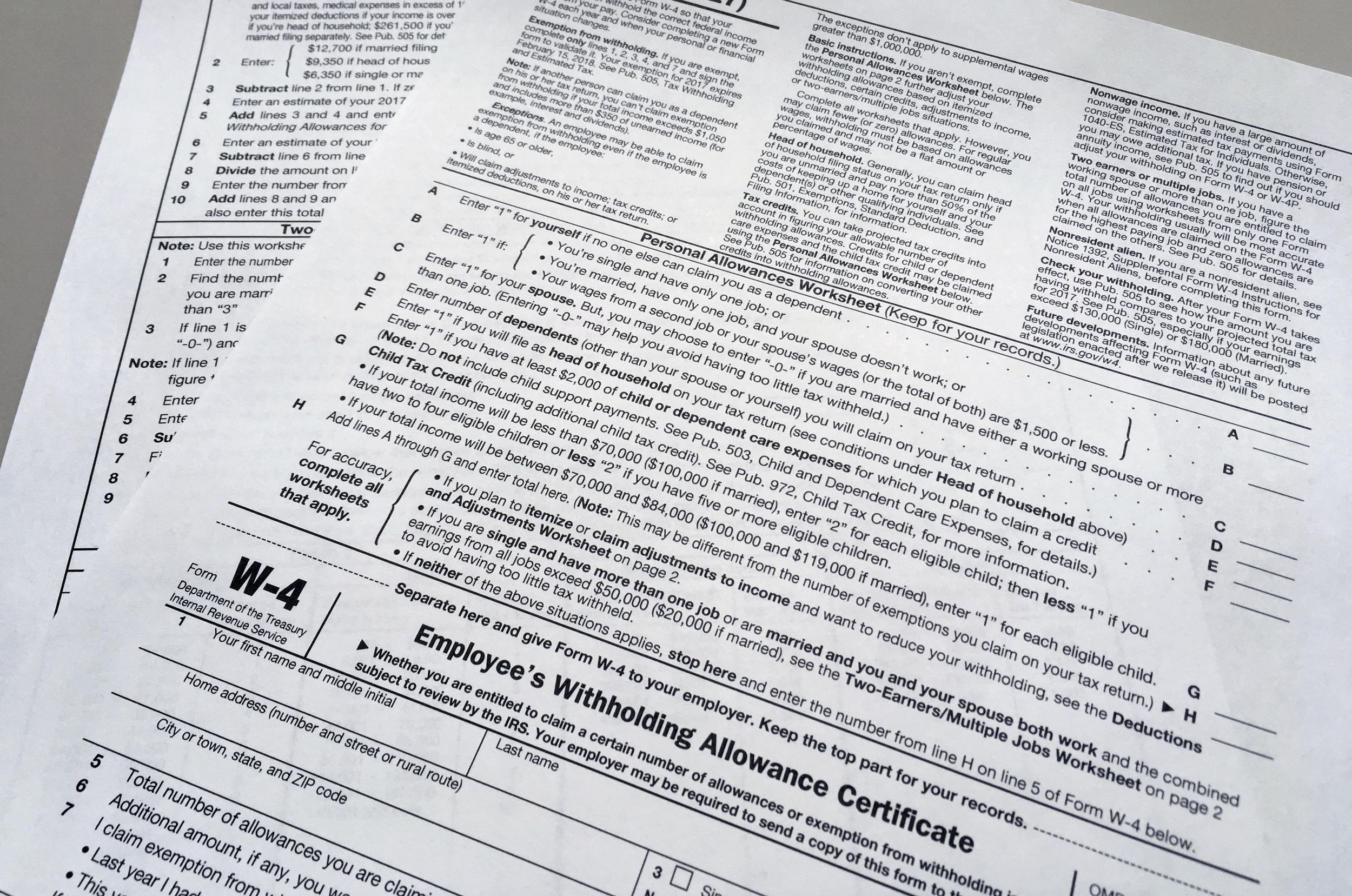 irs-proposes-update-to-form-w-4-to-increase-accuracy-the-spokesman-review
