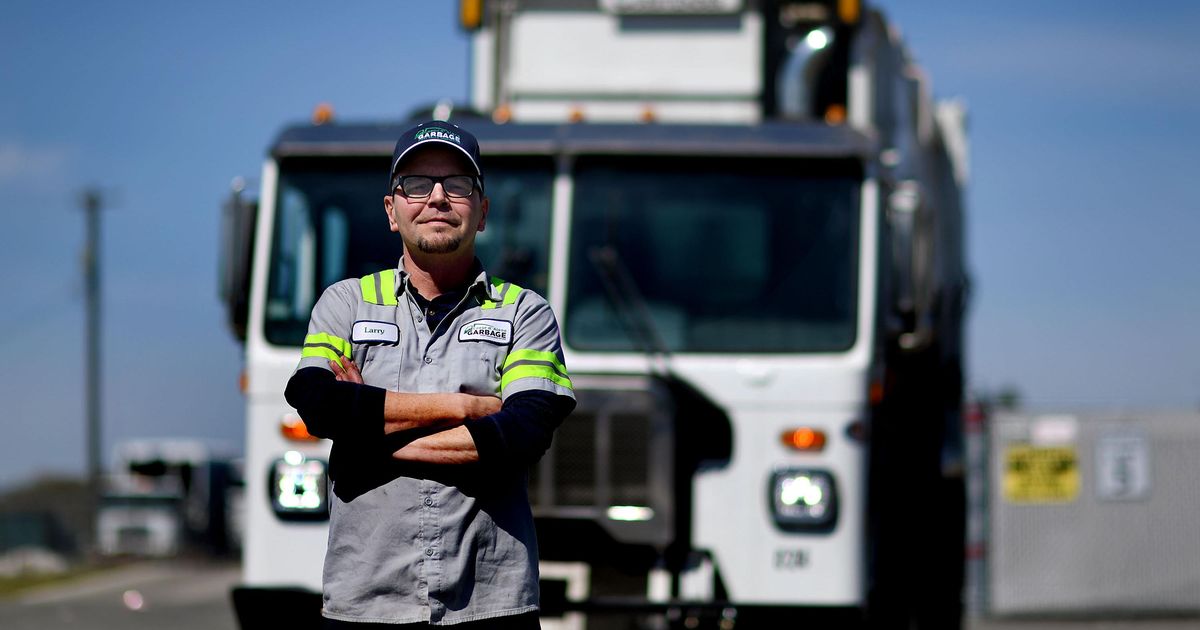 On the Front Lines: Garbage truck driver sees heavier loads, less ...