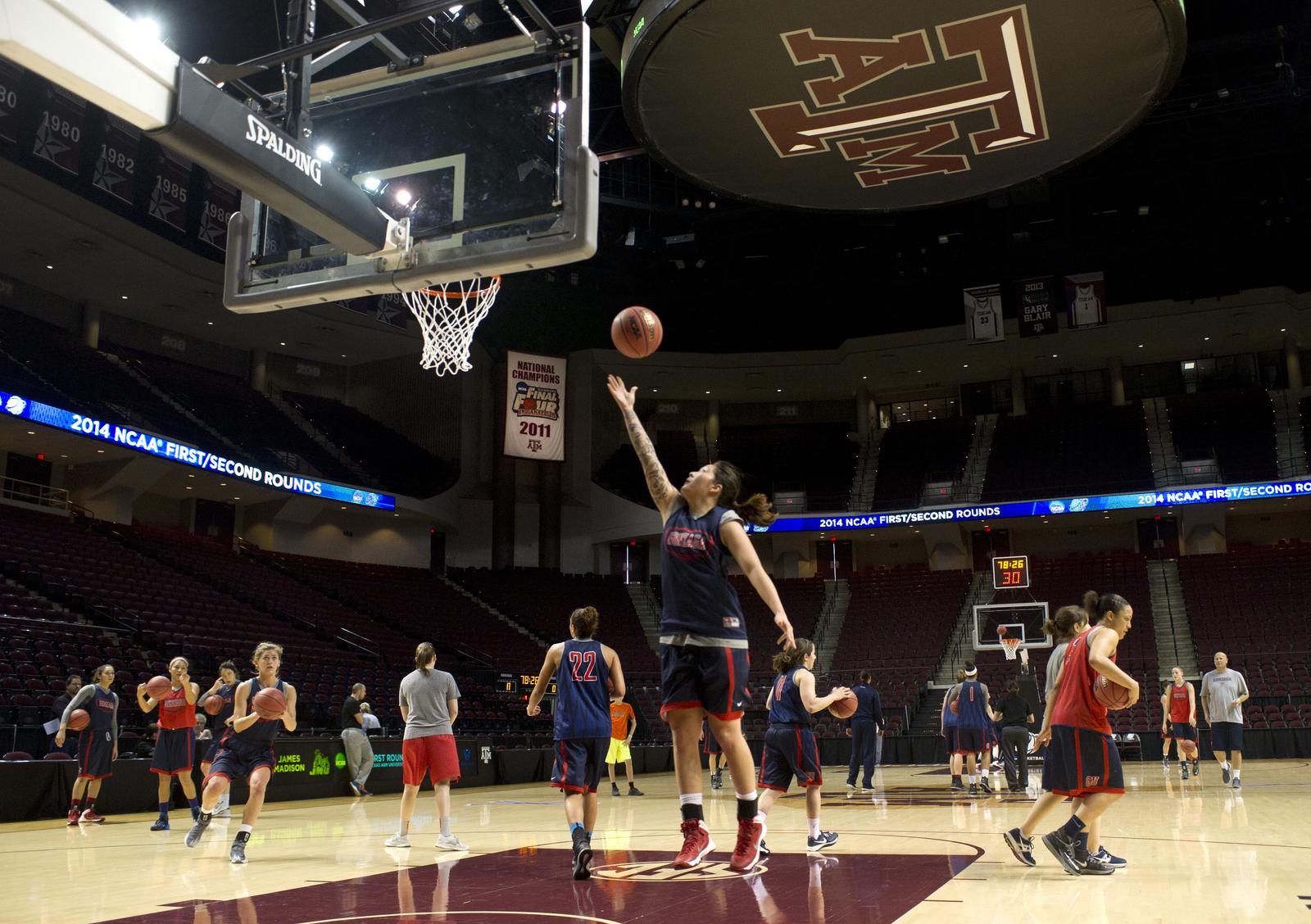 Gonzaga women NCAA practice - March 22, 2014 | The Spokesman-Review