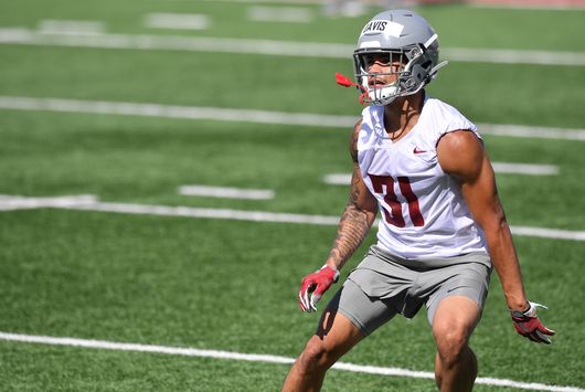 Former USC cornerback Trey Davis now at Washington State, practicing ...