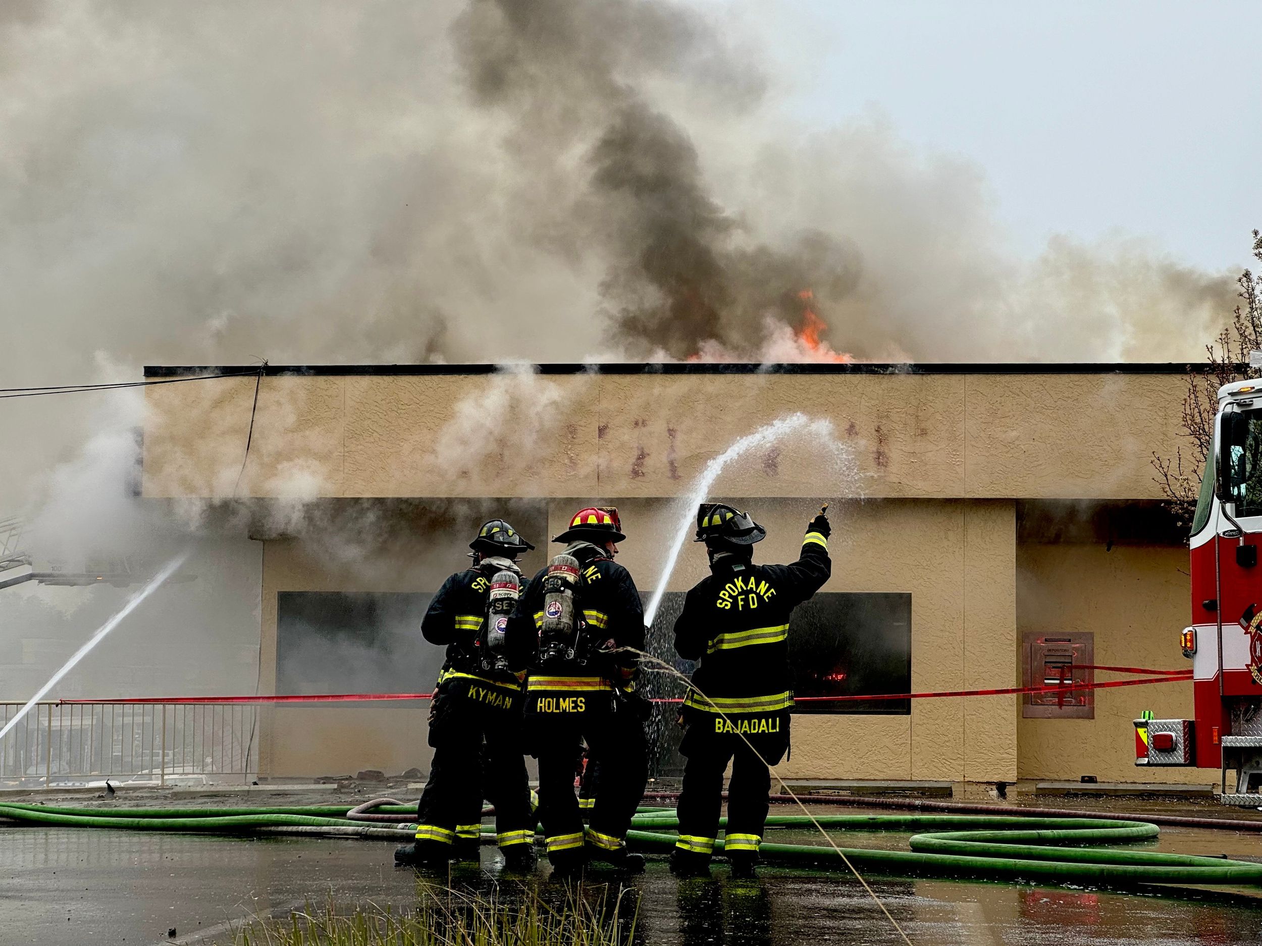 Heat tape caused South Hill U.S. Bank fire
