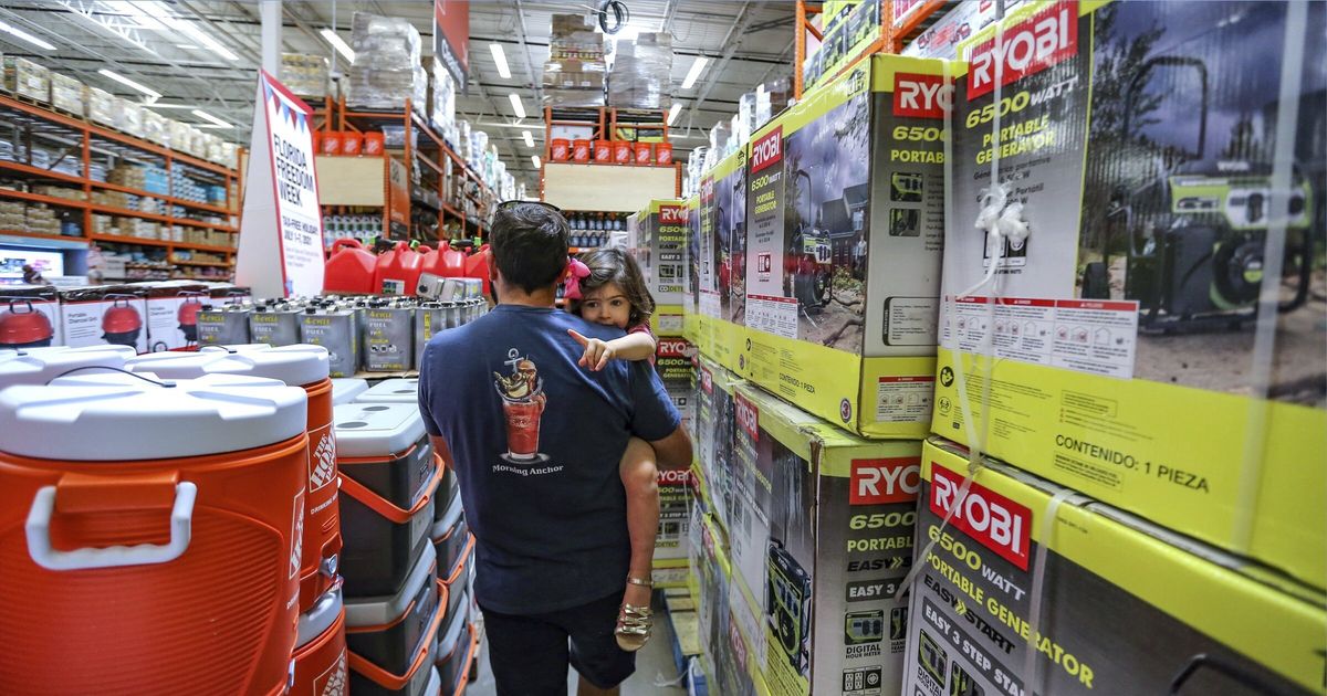Officials: Storm lashing Florida strengthens into hurricane | The ...