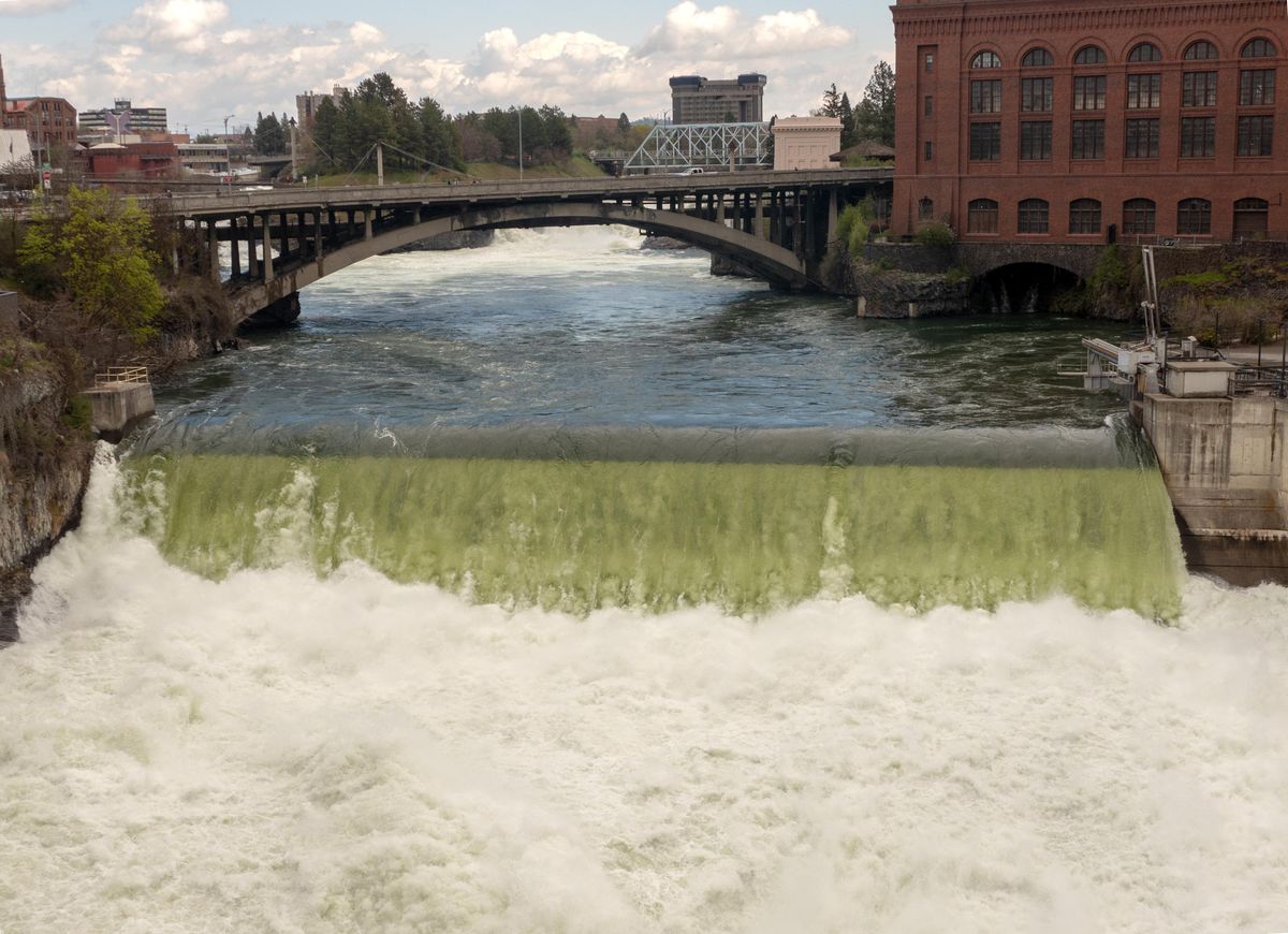 Then and now: Monroe Street dam - April 28, 2019 | The Spokesman-Review