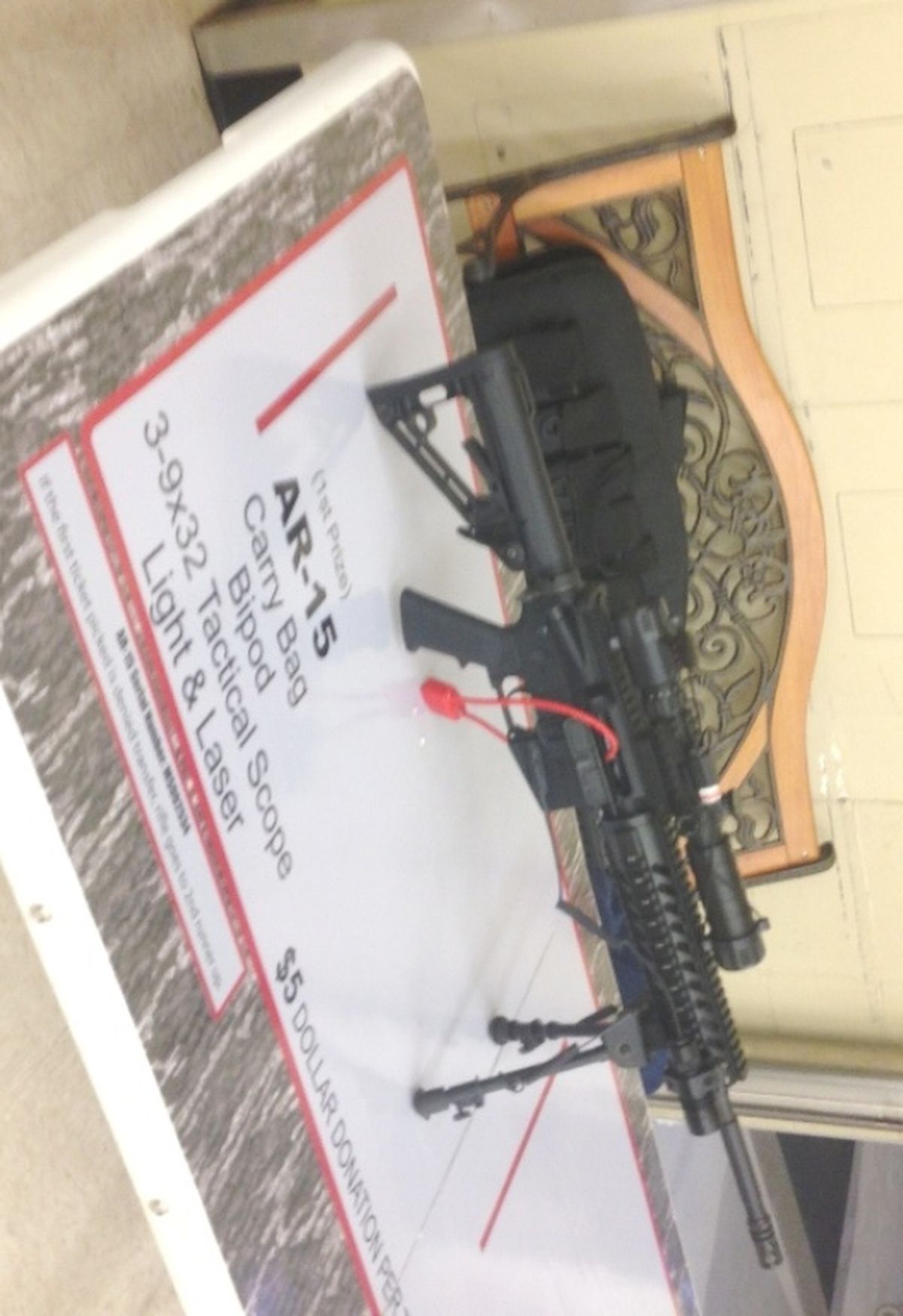 Raffling AR-15 military rifle | The Spokesman-Review