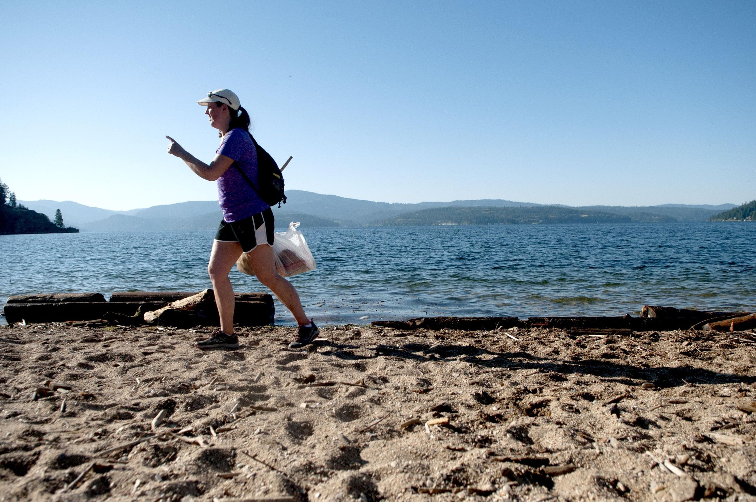 Coeur d’Alene’s ‘litterbug fairy’ Kim Ashbaugh - July 12, 2017 | The ...