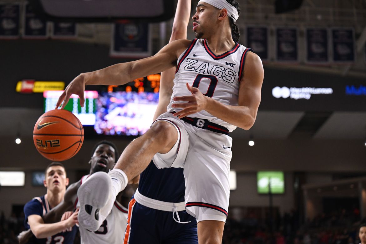 Ryan Nembhard breaks Gonzaga's WCC Player of Week drought with record-setting performance