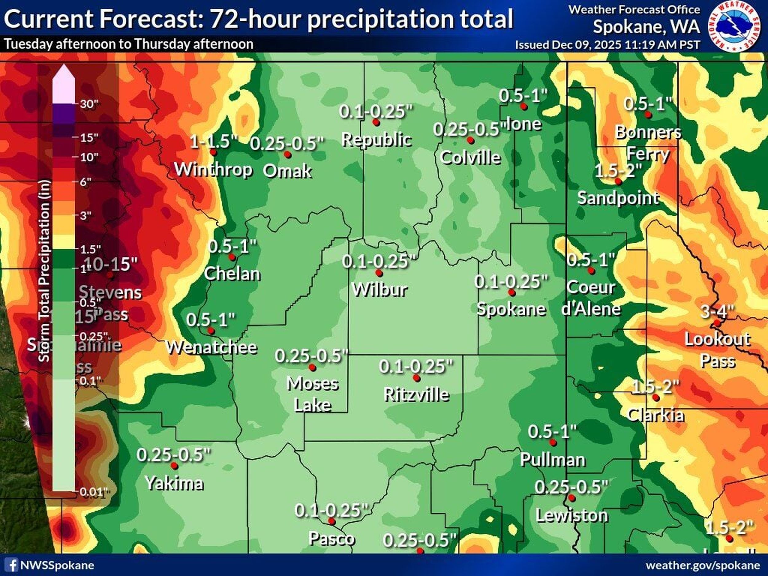 Atmospheric river storm brings river, wind and sparse power outages to ...