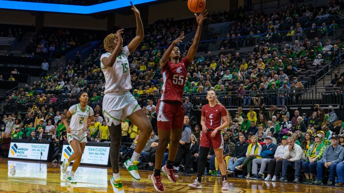 Washington State women outlast No. 21 Oregon, earn first ranked road ...