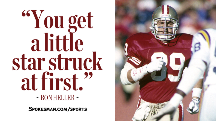 Former Clark Fork and San Francisco 49ers tight end Ron Heller ...