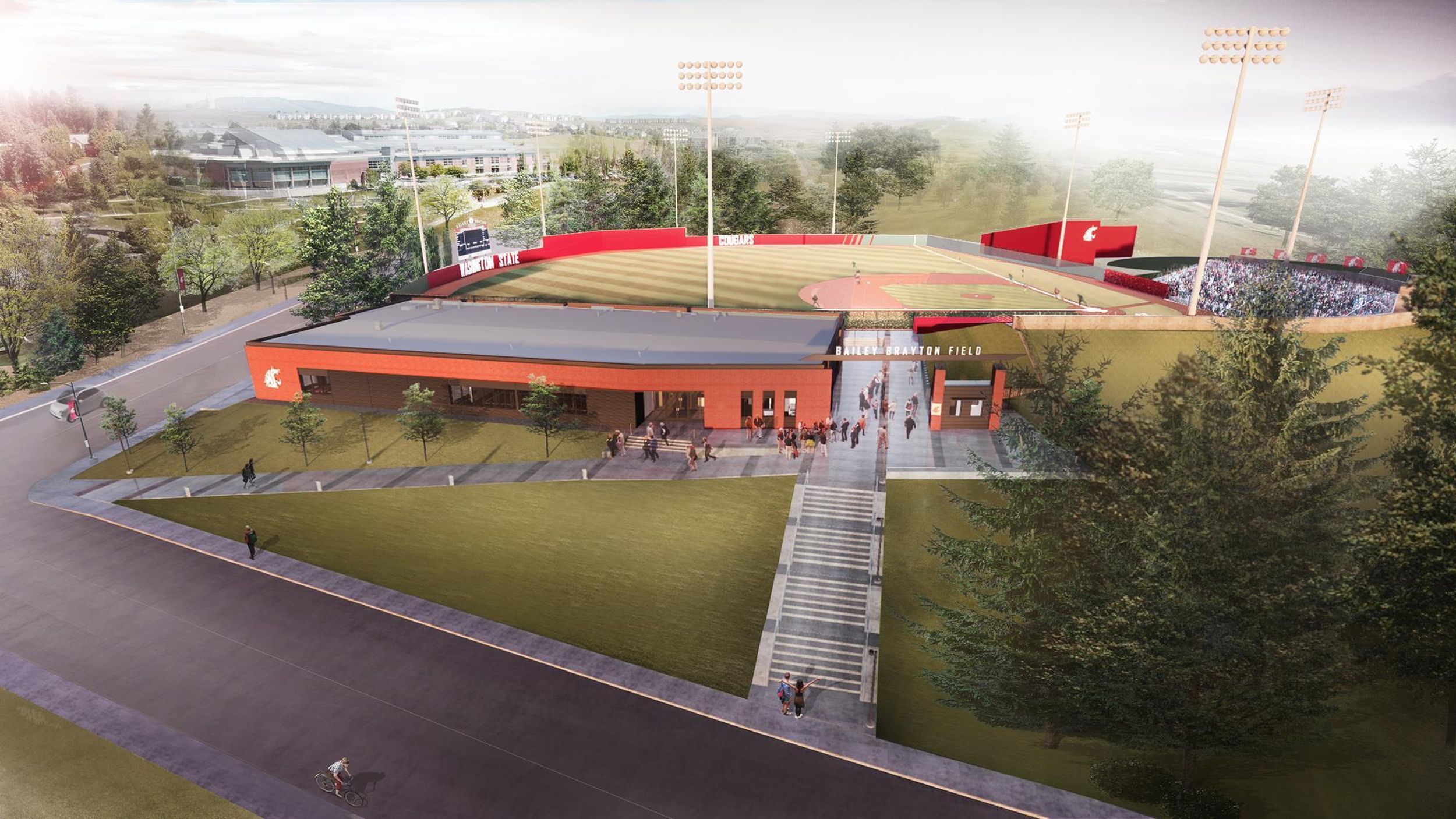 Washington State baseball facility takes shape under ‘Cougar Baseball ...
