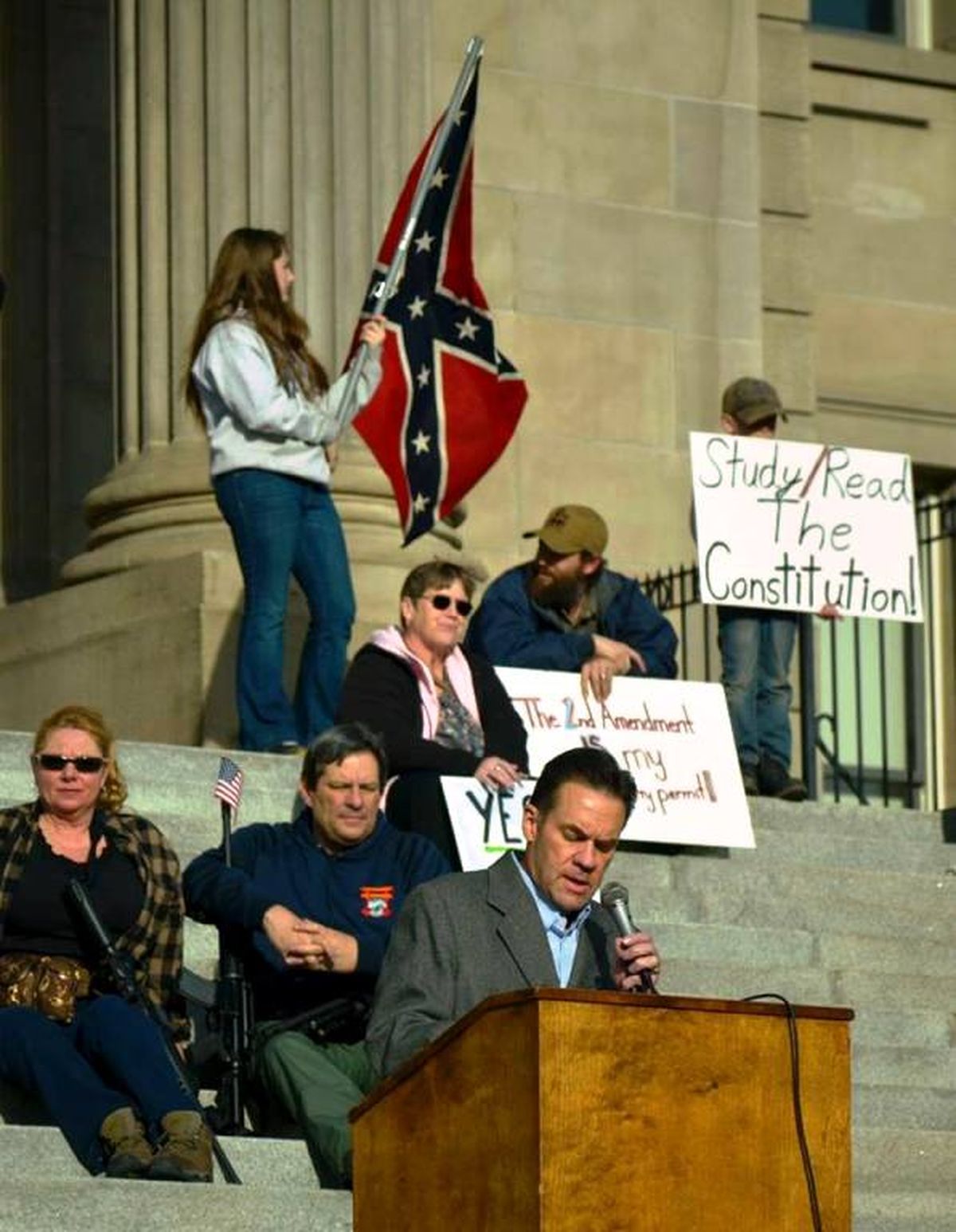 2nd Amendment rally attracts 100s | The Spokesman-Review