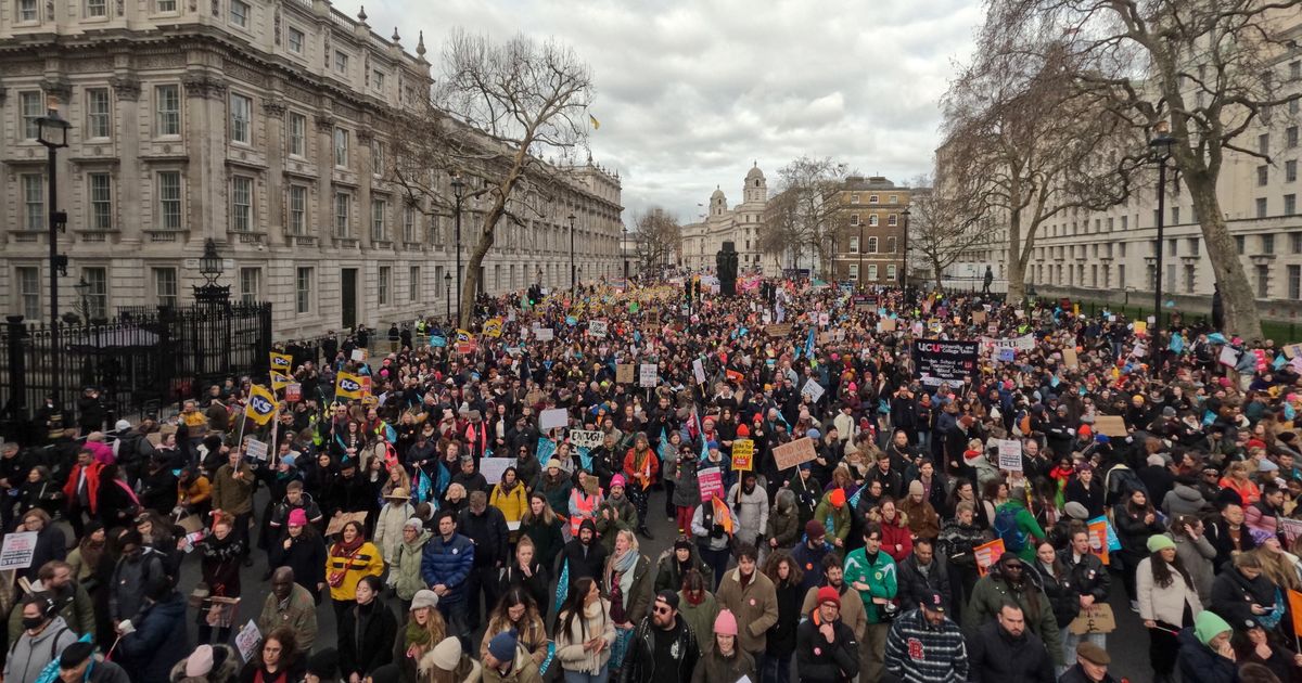 Worst UK strikes for a decade shut schools and stop trains