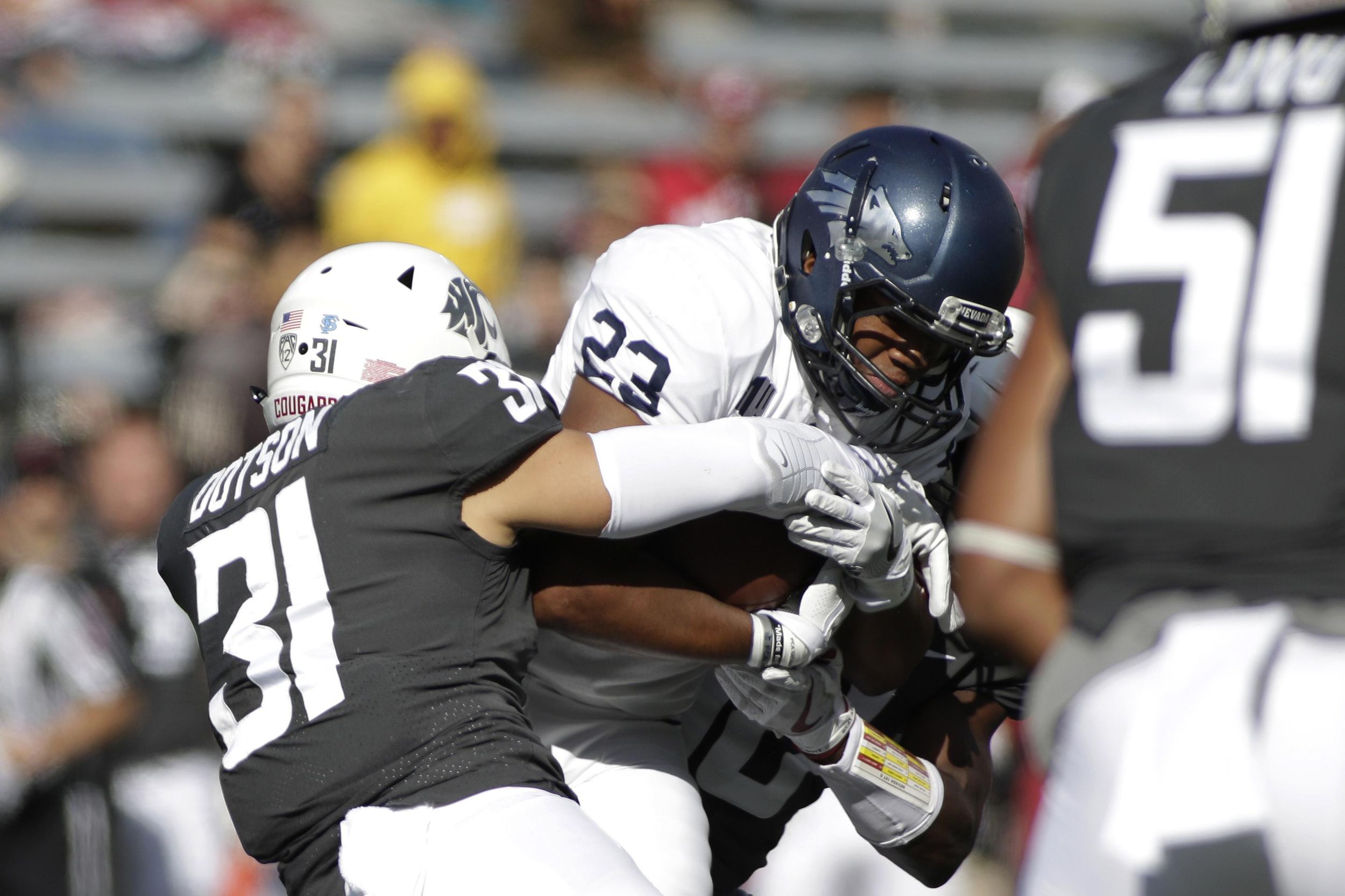 Washington State middle linebacker Isaac Dotson absent for second ...