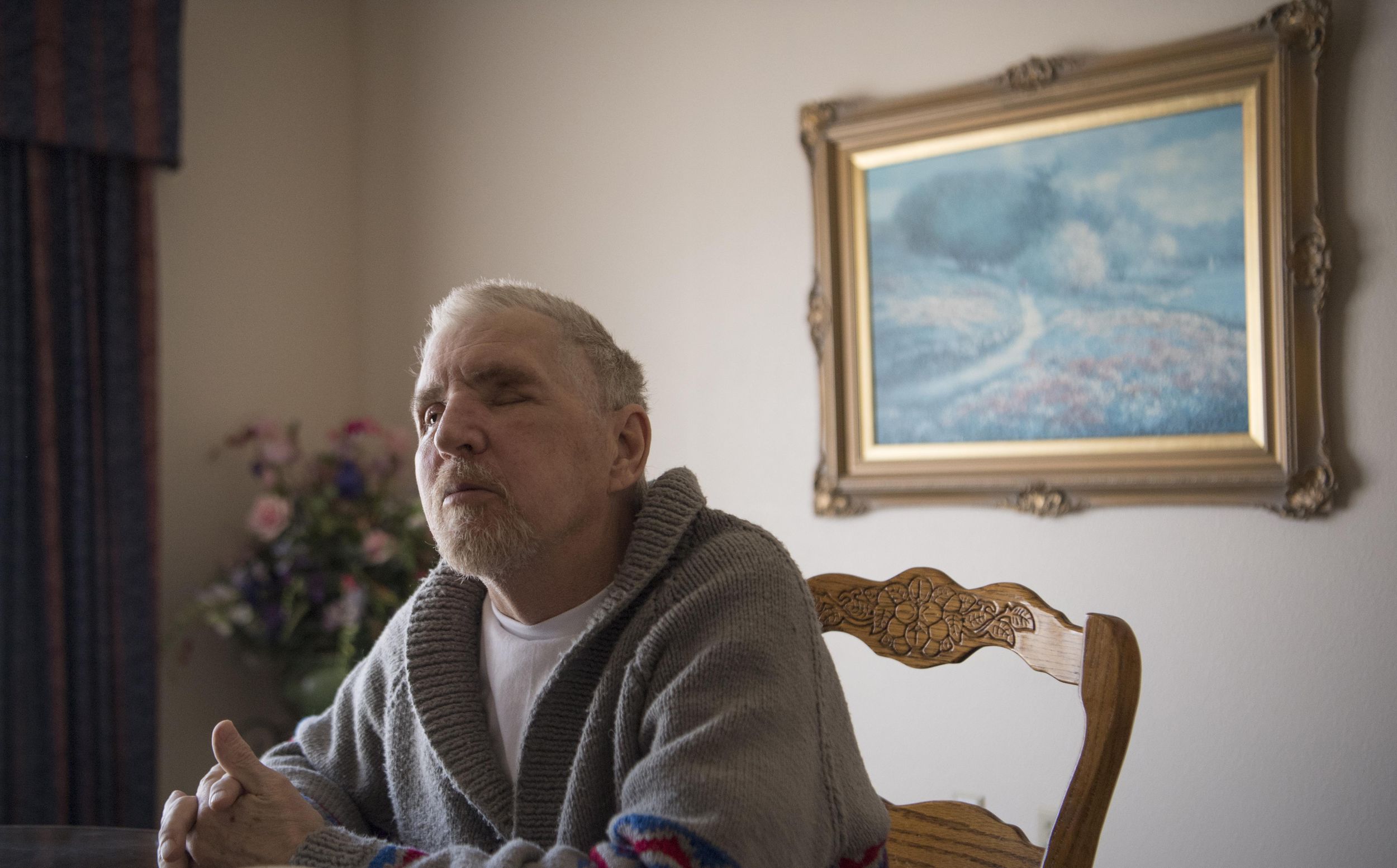 South Hill shooting victim, now blind, focused on the positive