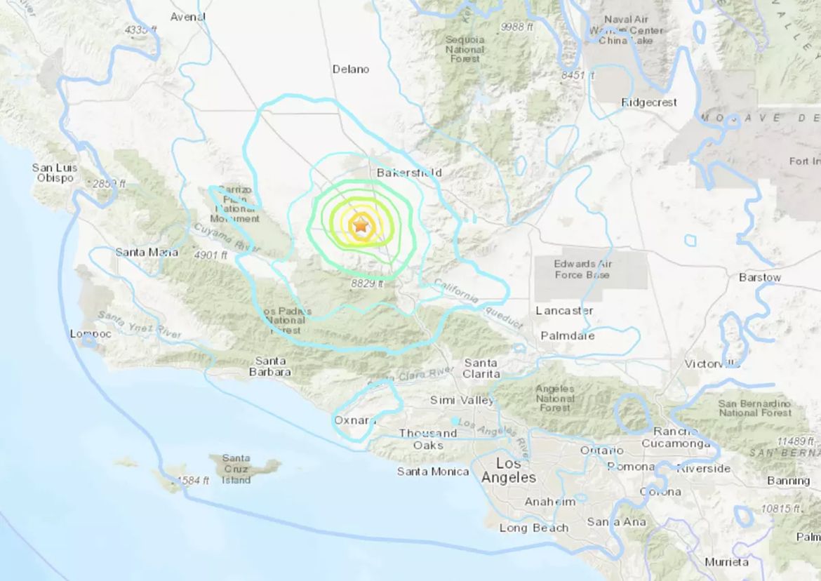 Magnitude 5.2 earthquake rattles Southern California; boulder blocked ...