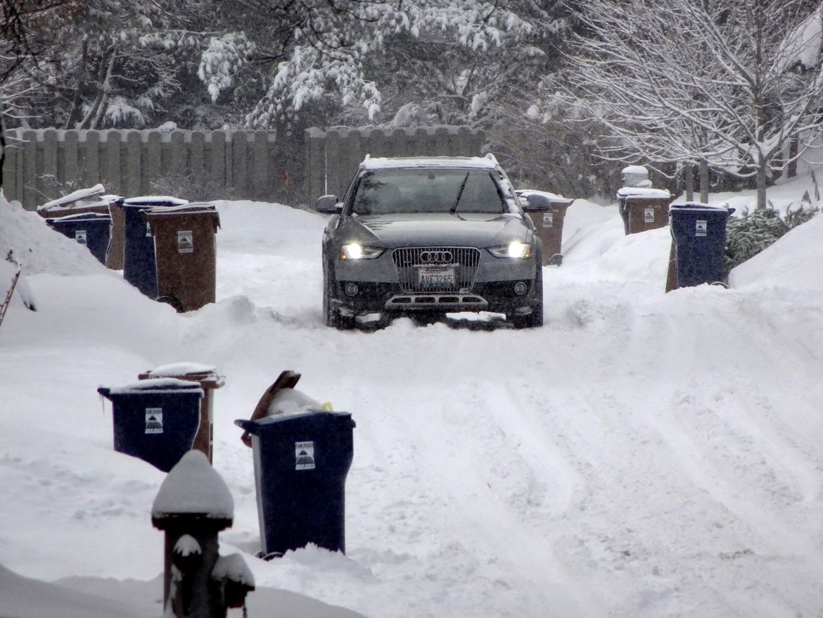 Spokane’s season total for snow tops 60 inches for first time in six years