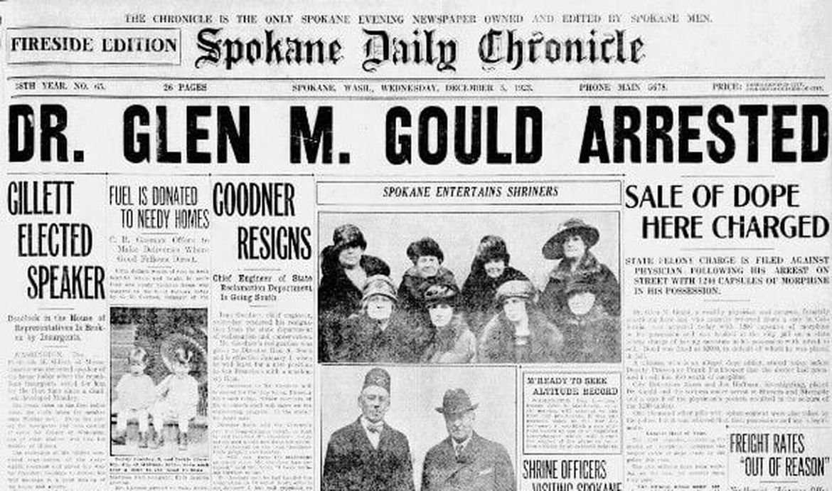 100 years ago in Spokane: A prominent doctor was accused of dealing ...