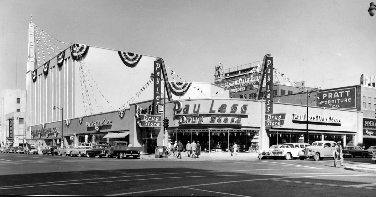 Then and Now: Main Avenue PayLess Drug Store