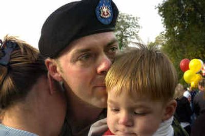 150 soldiers leave for Iraq duty