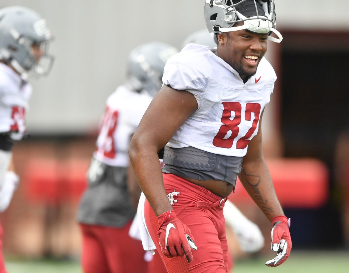 Washington State football's first fall practice in pads - Aug. 9, 2022 ...