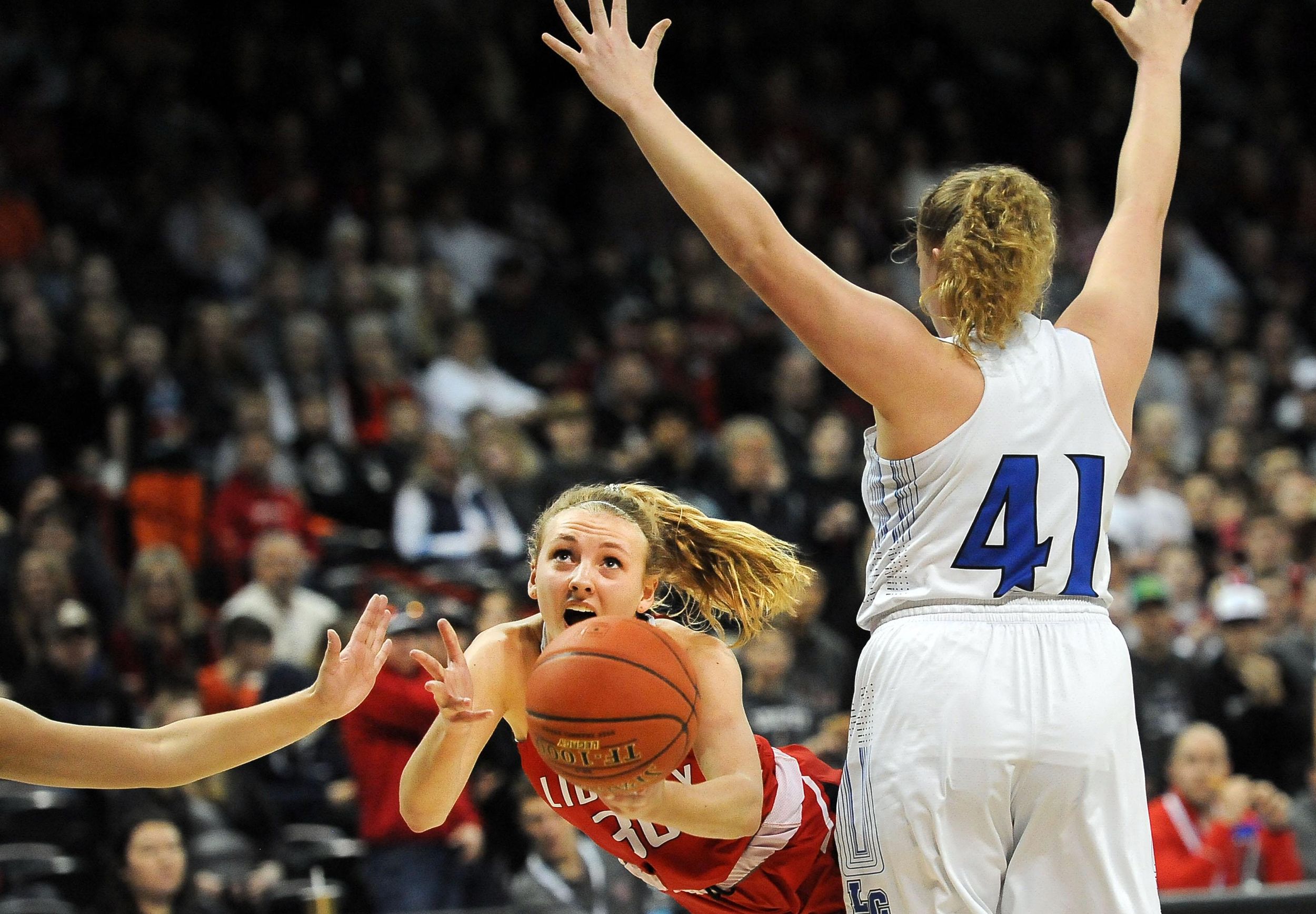 State 2B girls championship: Liberty vs. La Conner - March 7, 2020 ...