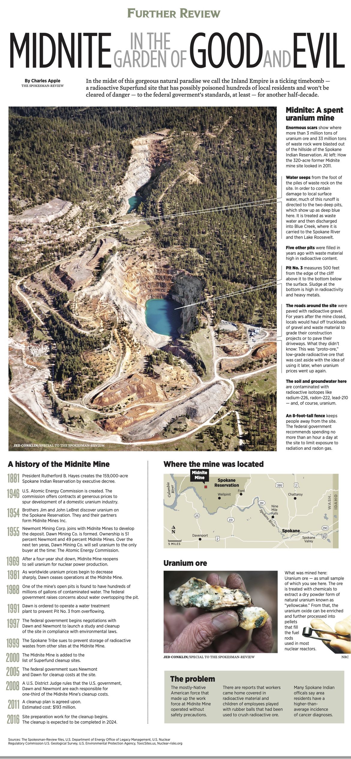 Midnite Mine - Radioactive Uranium Mine | The Spokesman-Review