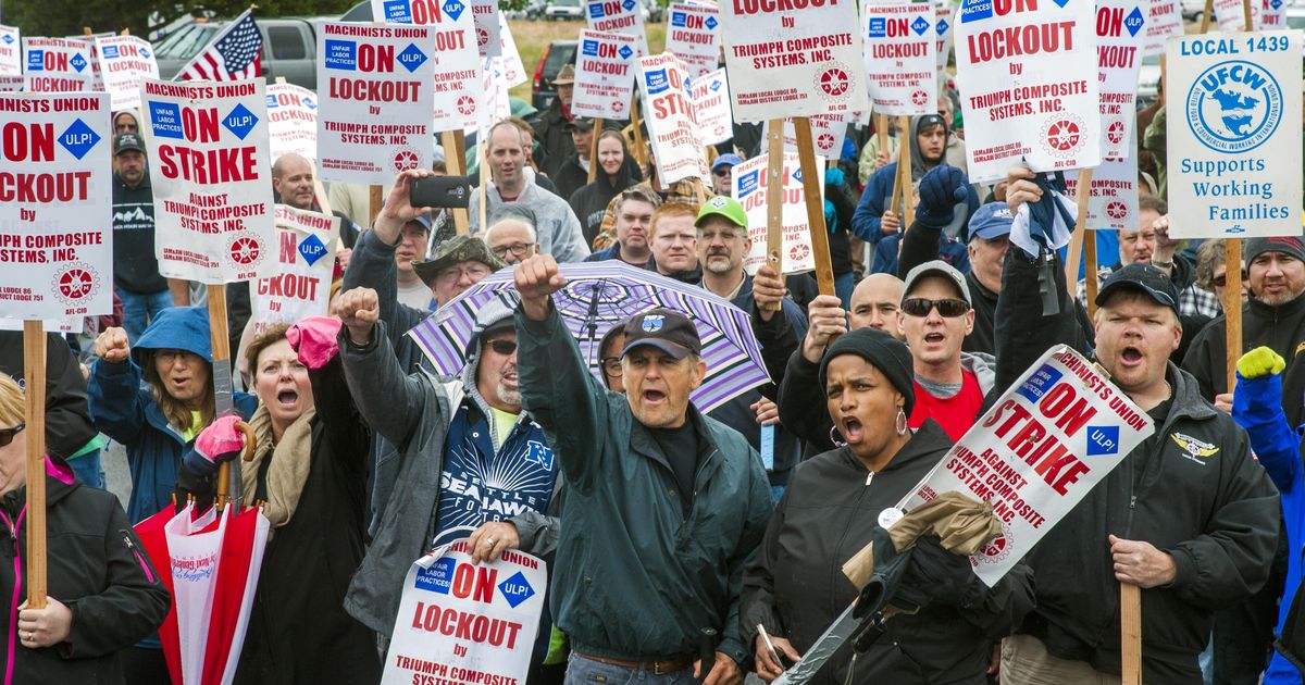 Machinists Union votes to end Triumph Composite strike | The Spokesman ... Machinists Union votes to end Triumph Composite strike | The Spokesman ...