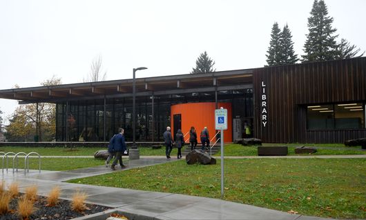 Liberty Park Library opens - Nov. 12, 2021 | The Spokesman-Review