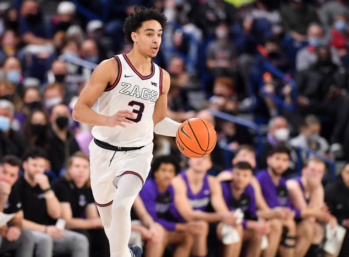 Gonzaga senior Andrew Nembhard on top 10 list for Bob Cousy Point Guard of the Year Award