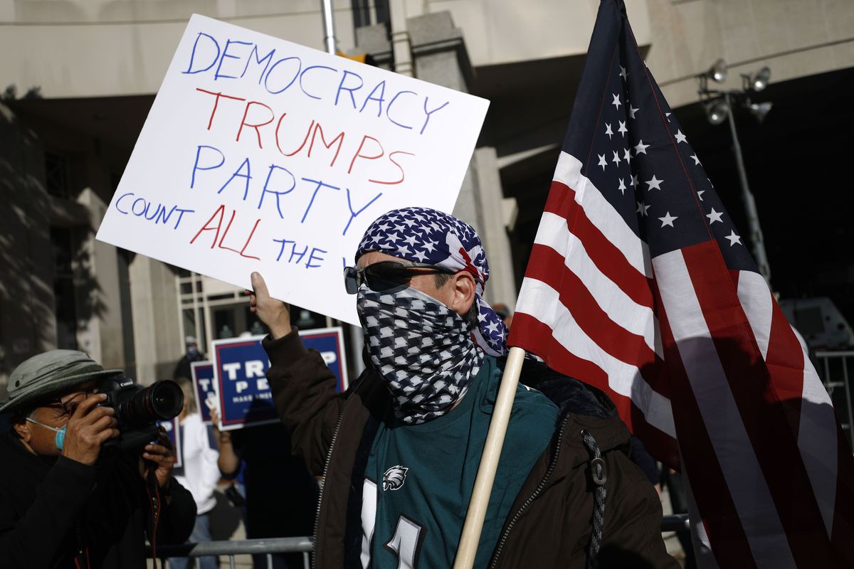 Election protests - Nov. 6, 2020 | The Spokesman-Review