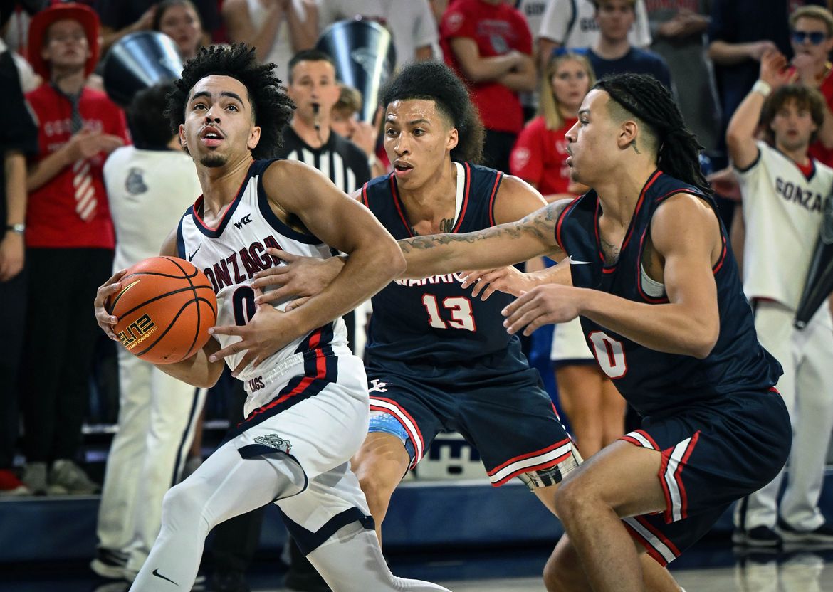 Gonzaga's Ryan Nembhard named to Naismith Award watch list | The Spokesman-Review